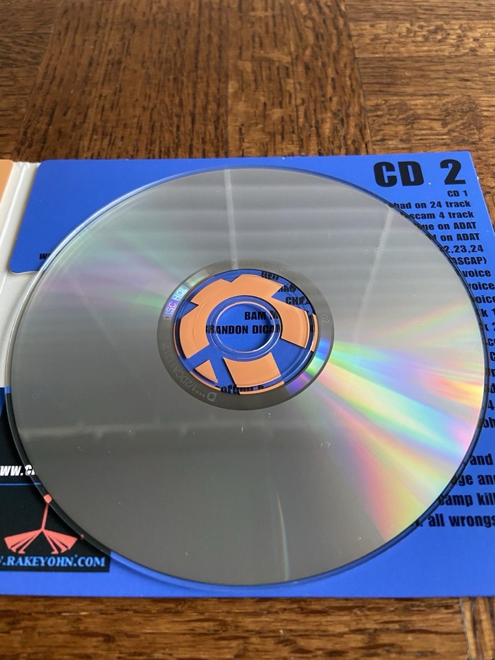 CKY Volume 2 CD Bam Margera RARE Two-Disc Set + Bonus JACKASS Brandon ...