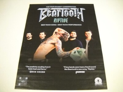 BEARTOOTH For Your Grammy Consideration RIPTIDE Best Rock 2022 Promo ...