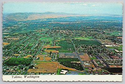 Yakima Valley WA Aerial View Fruit Orchards Agriculture Farms 6x4 ...
