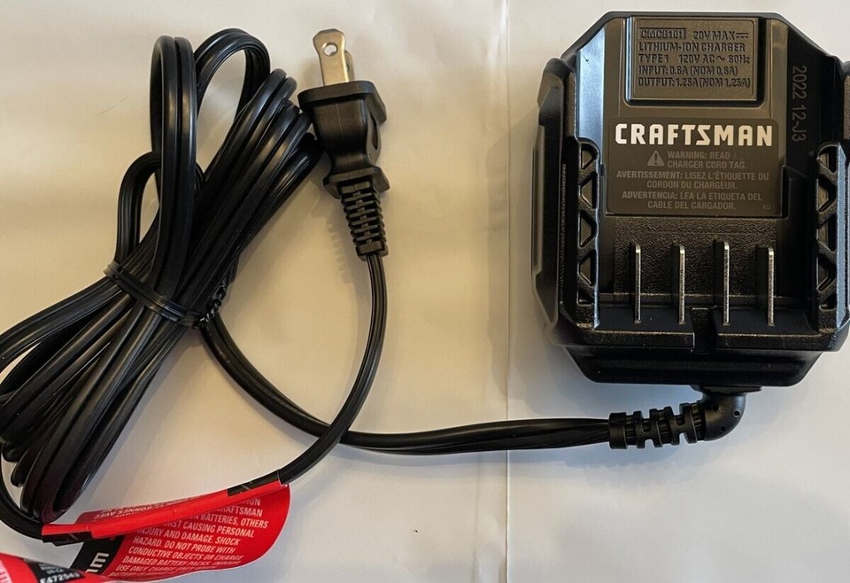 Craftsman CMCB101 20V Li-Ion Charger OEM NEW | eBay