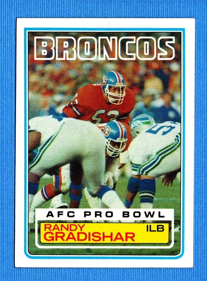 1983 Topps #262 Randy Gradishar EXMT+ Denver Broncos | eBay