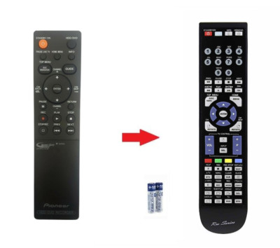 Replacement Remote Control For Pioneer HDD DVD Recorder DVR-LX60D LX61D ...