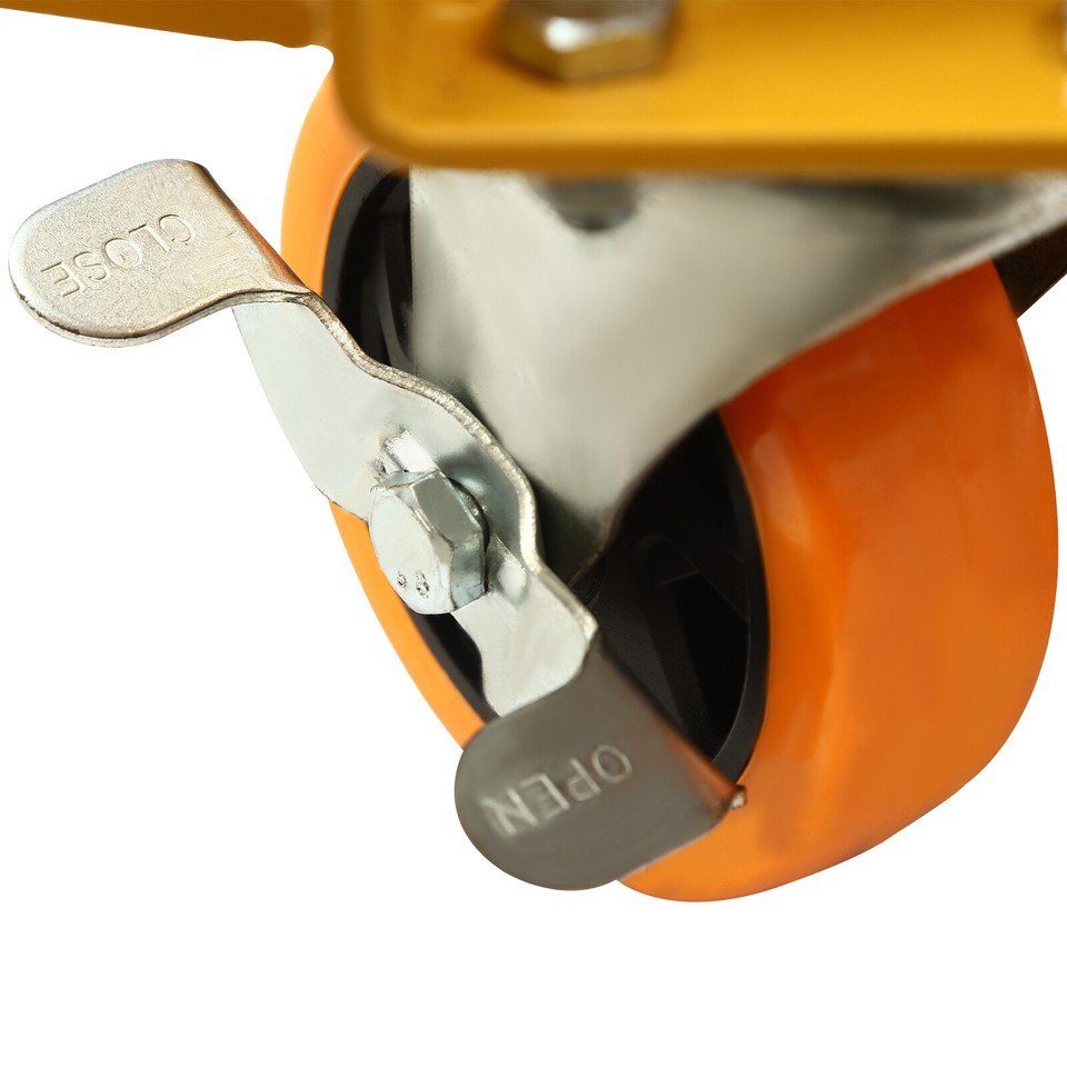 NEW Hydraulic Lift Table Cart 500 lbs Manual Single Scissor Lift Table ...