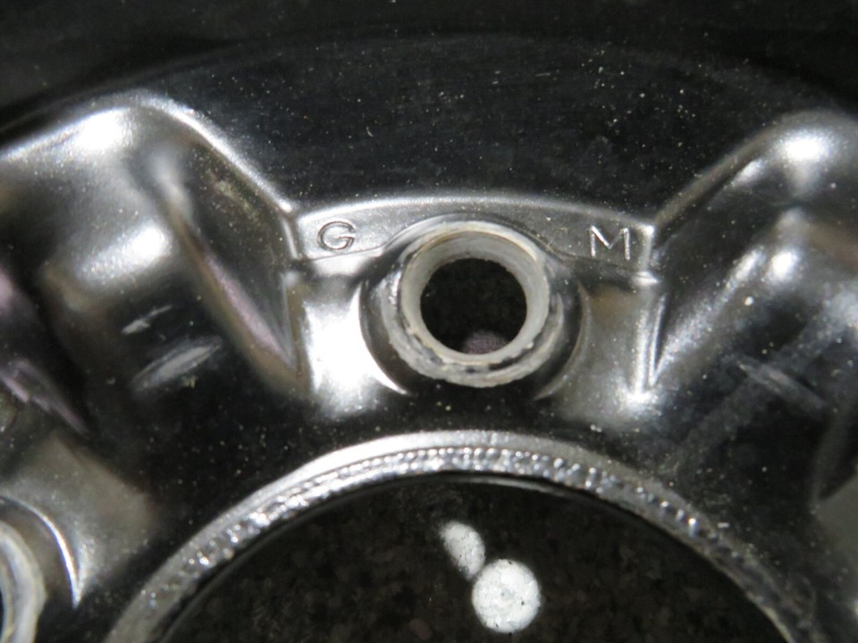 61-62 GM C1 Corvette 15" Wheel--GM Riveted without "Nubs" | eBay