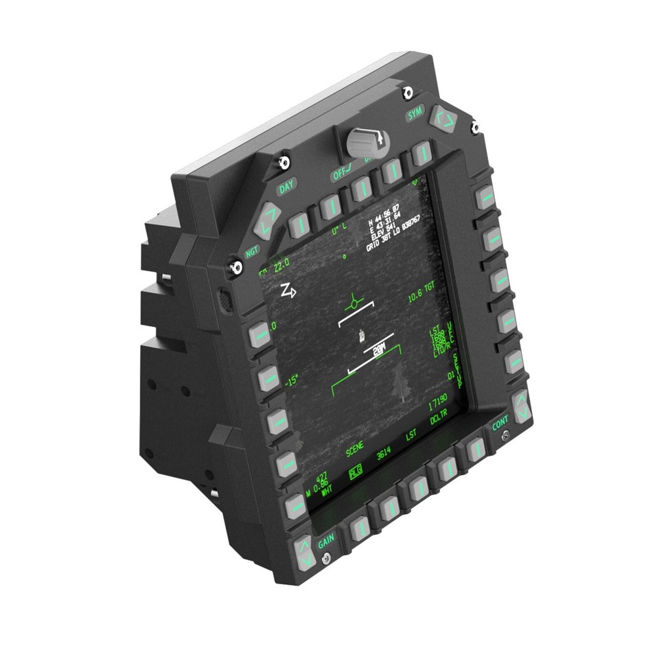 SimPlayer MFD1 with USB3.0 Display MFD Kit Flight Simulator Control ...