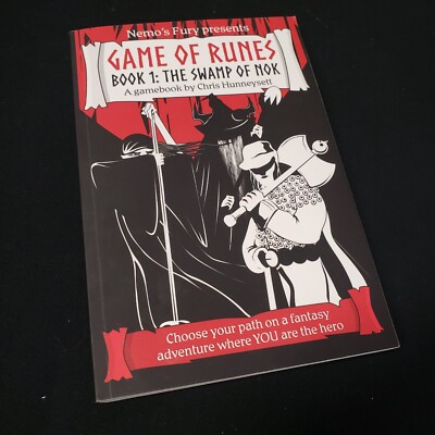 Game of Runes Book 1: The Swamp of Nok (Paperback RPG Solo Adventure ...