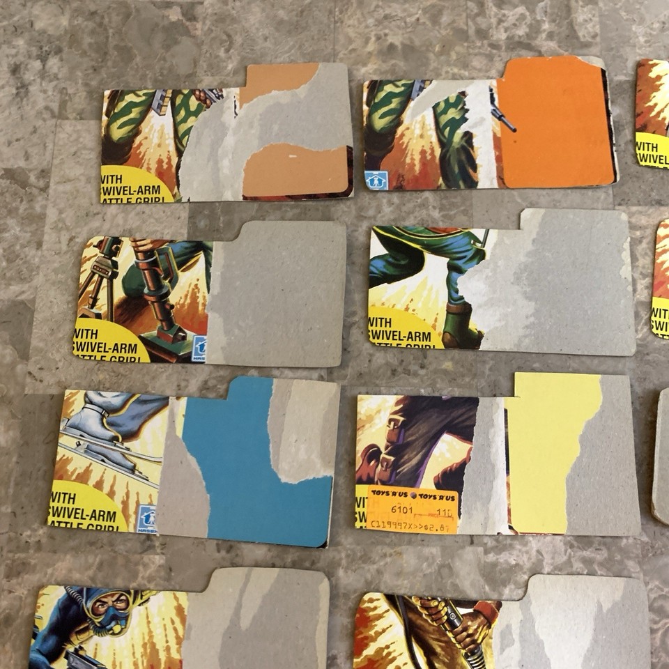Vintage GI Joe File Card Lot 21 Cards 1982 1983 Set Hasbro Ranger ...