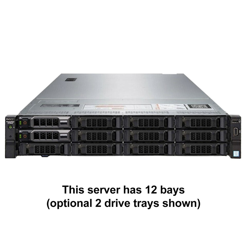 Dell PowerEdge R730XD Server 2x E5-2620 V4=16 Cores | H330 | 32GB RAM ...