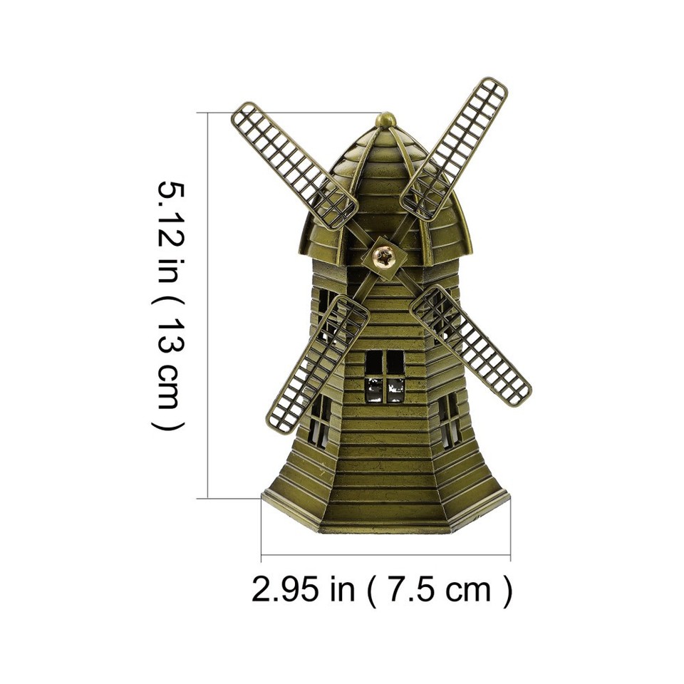 Decorative Windmill Model Garden Gardening Decoration Dutch Windmills ...