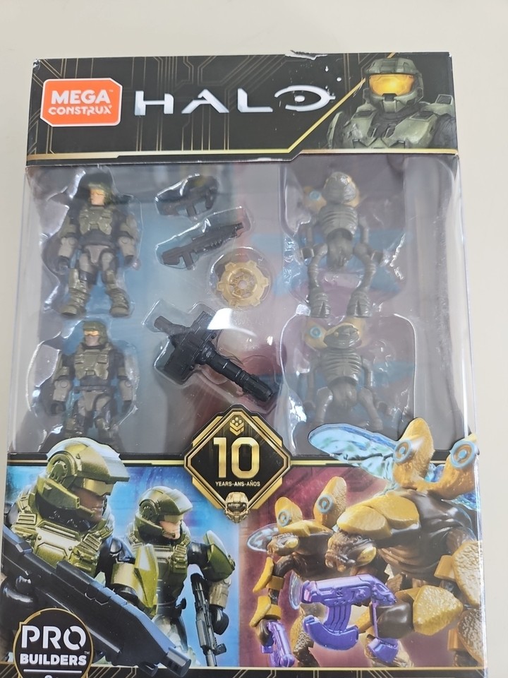 HALO Pro Builders UNSC Marine Defense Mini-Figure Set GFT67 94 Pcs Mega ...