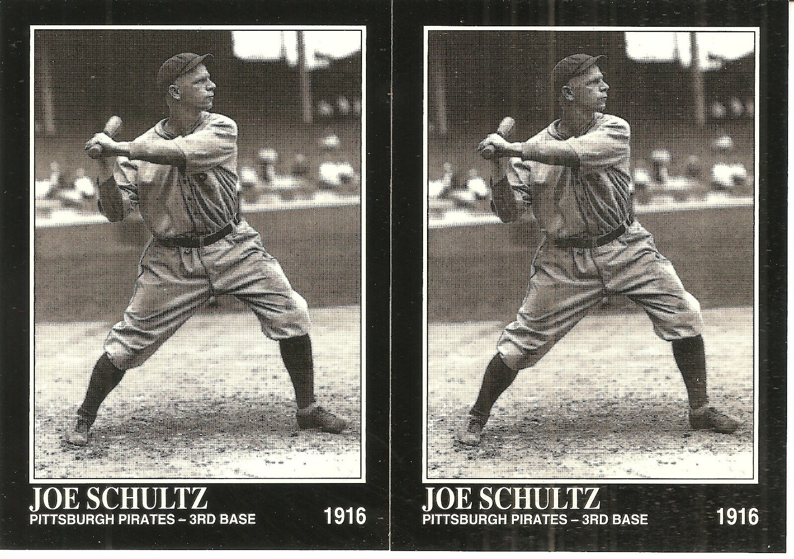 2 CARD 1991 CONLON JOE SCHULTZ BASEBALL CARD LOT #790 | eBay