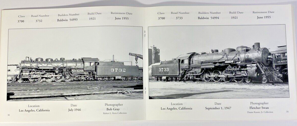 SANTA FE 3700 CLASS 4-8-2 MOUNTAIN - PICTORIAL VOLUME 52 | eBay
