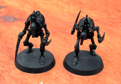 2x CRYPTOTHRALLS BUILT Necrons Warhammer 40K | eBay