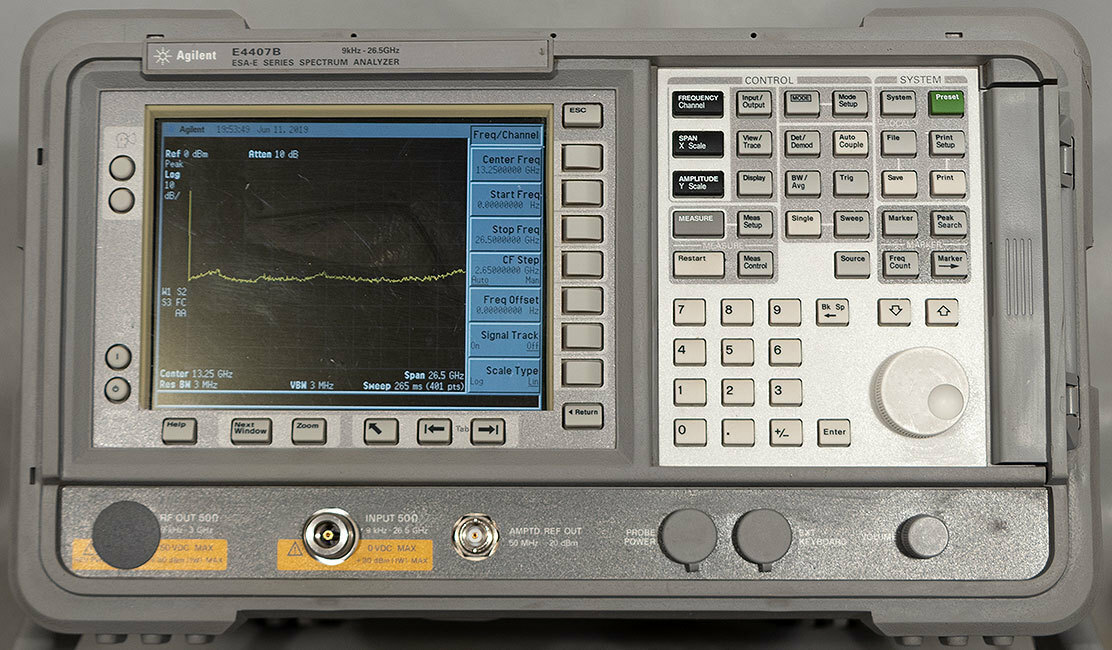HP/Agilent E4407B-STD 9 kHz-26.5 GHz ESA-E Spectrum Analyzer w/1AX/BAA ...
