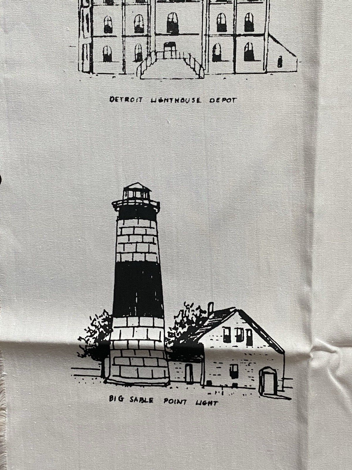 11 Light Houses Fabric Panel Art by Gary Balowski and D J Mitchell 22 ...
