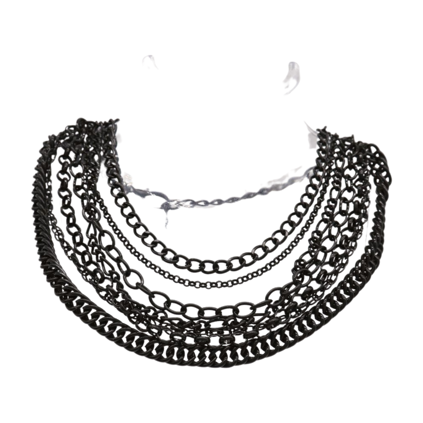 Women Western Boot Black Metal Chain Wrap Around Shoe Bracelet Bling ...