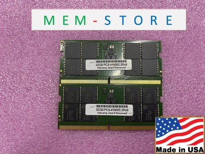 64GB 2x32GB DDR5-5200 SODIMM RAM Memory Compatible with Alienware m18 ...