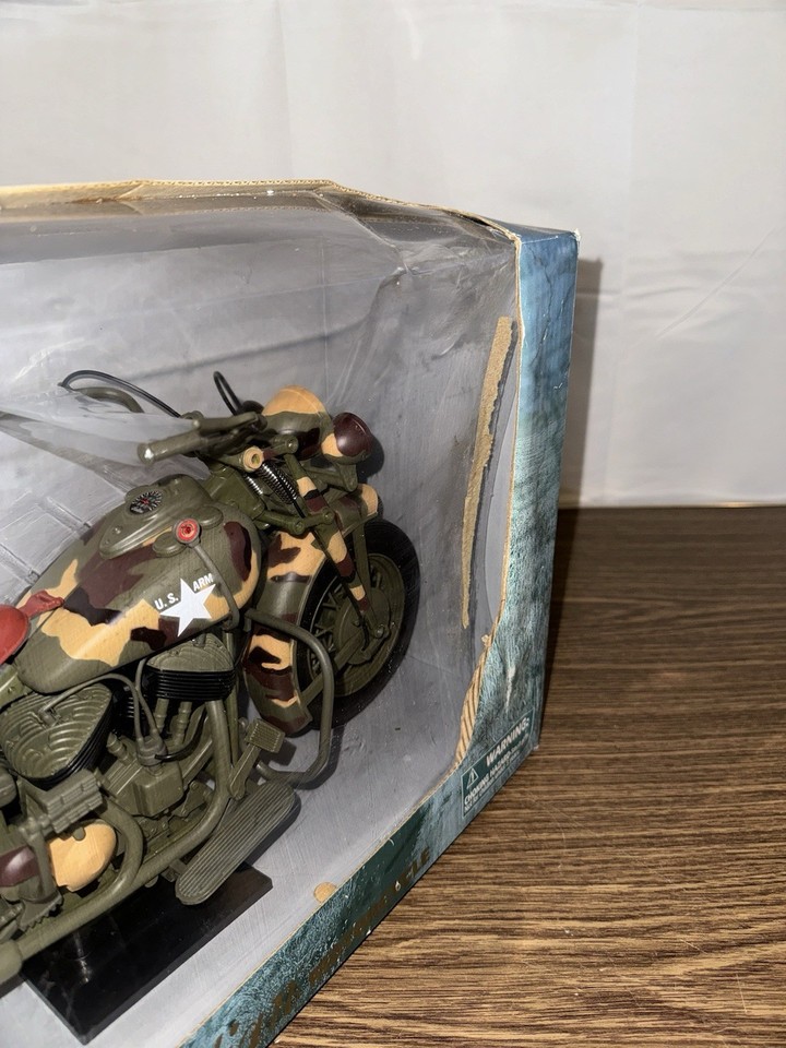 NewRay 53633 U.S Army Indian Motorcycle RoadRider Collection 1/6 Scale ...