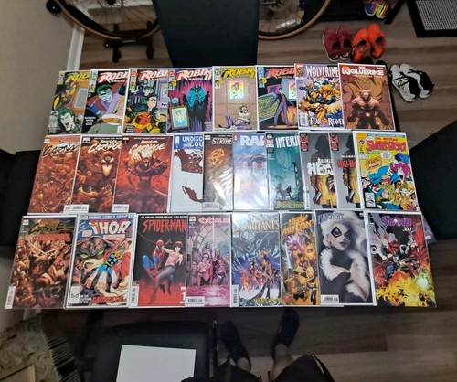24 Comic Book Lot Marvel DC Absolute Carnage Spawn Thor Wolverine ...