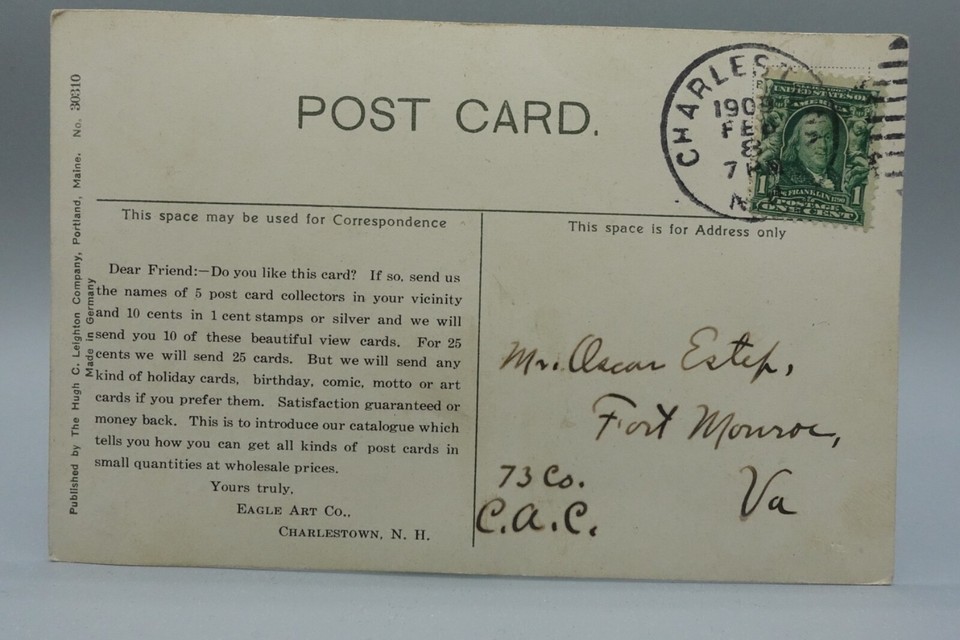 Rutland Railroad Train Bridge Ludlow Vermont 1909 Eagle Art Advertising ...