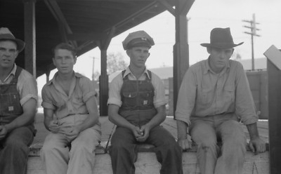 East Texan, Jacksonville, Texas men looking Vintage Old Photo 8.5 x 11 ...