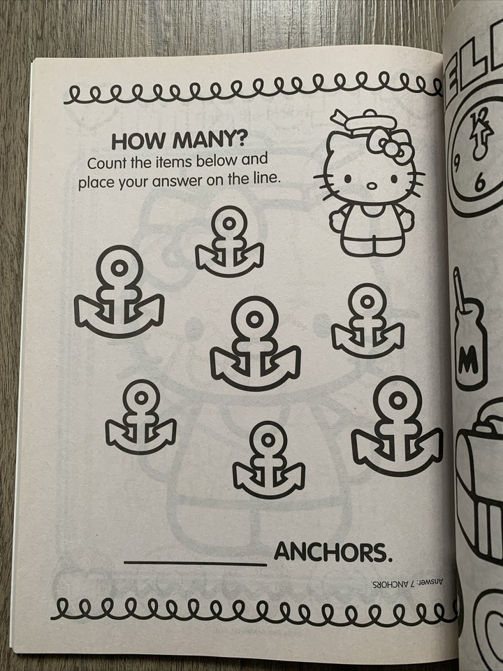 2011 Hello Kitty Coloring & Activity Book Colouring Includes Stickers ...