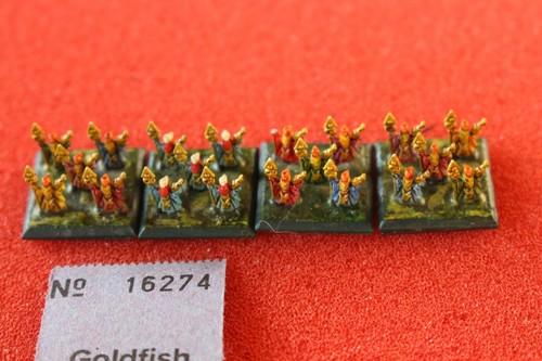 Games Workshop Epic 40k Eldar Seer Council x4 Bases Armageddon Painted ...