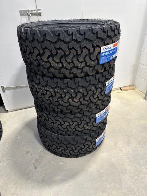 Ford Ranger 20" Alloy Wheel and All Terrain Tyre Package Black | eBay