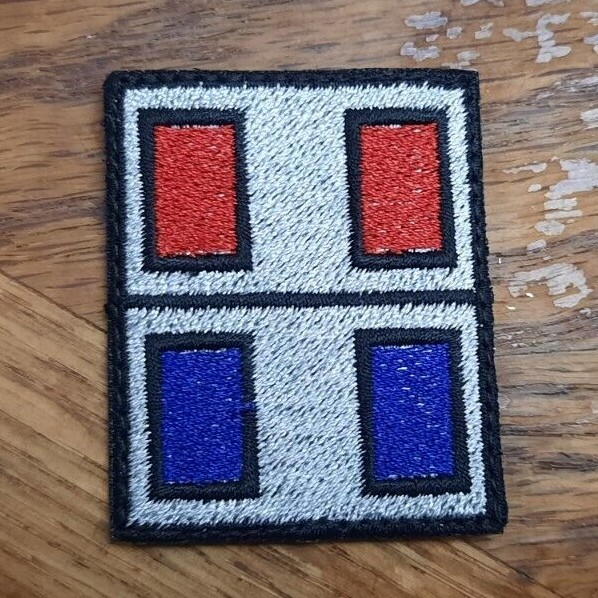 Imperial Navy Rank Embroidered Patch Lieutenant Capitan Commander Star ...