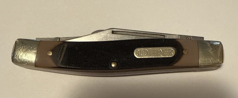 Vintage Schrade Old Timer 80T Pocket Knife Vintage 3 Blade Made USA | eBay