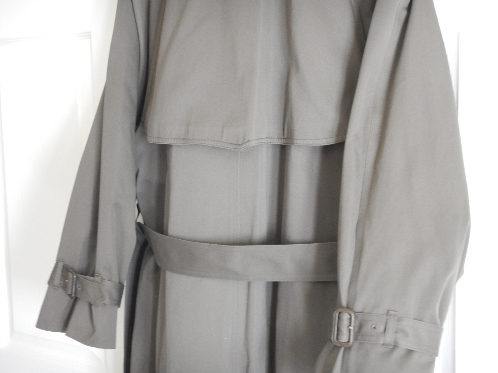 London Fog Trench Coat w/Removable Lining Mens 40 Reg Olive GQ USA ...