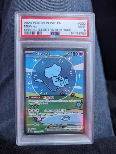 Mew ex Scarlet & Violet: Paldean Fates 232/091 Holo Special, Bubble Mew ...