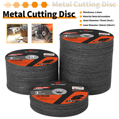 75mm Mini Thin Metal Cutting Blade Discs 3'' For Stainless Steel Angle ...