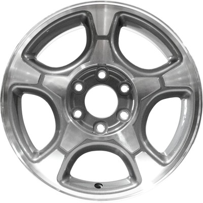 17X7 Alloy Wheel Medium Sparkle Charcoal Textured w/Machined Face 560 ...