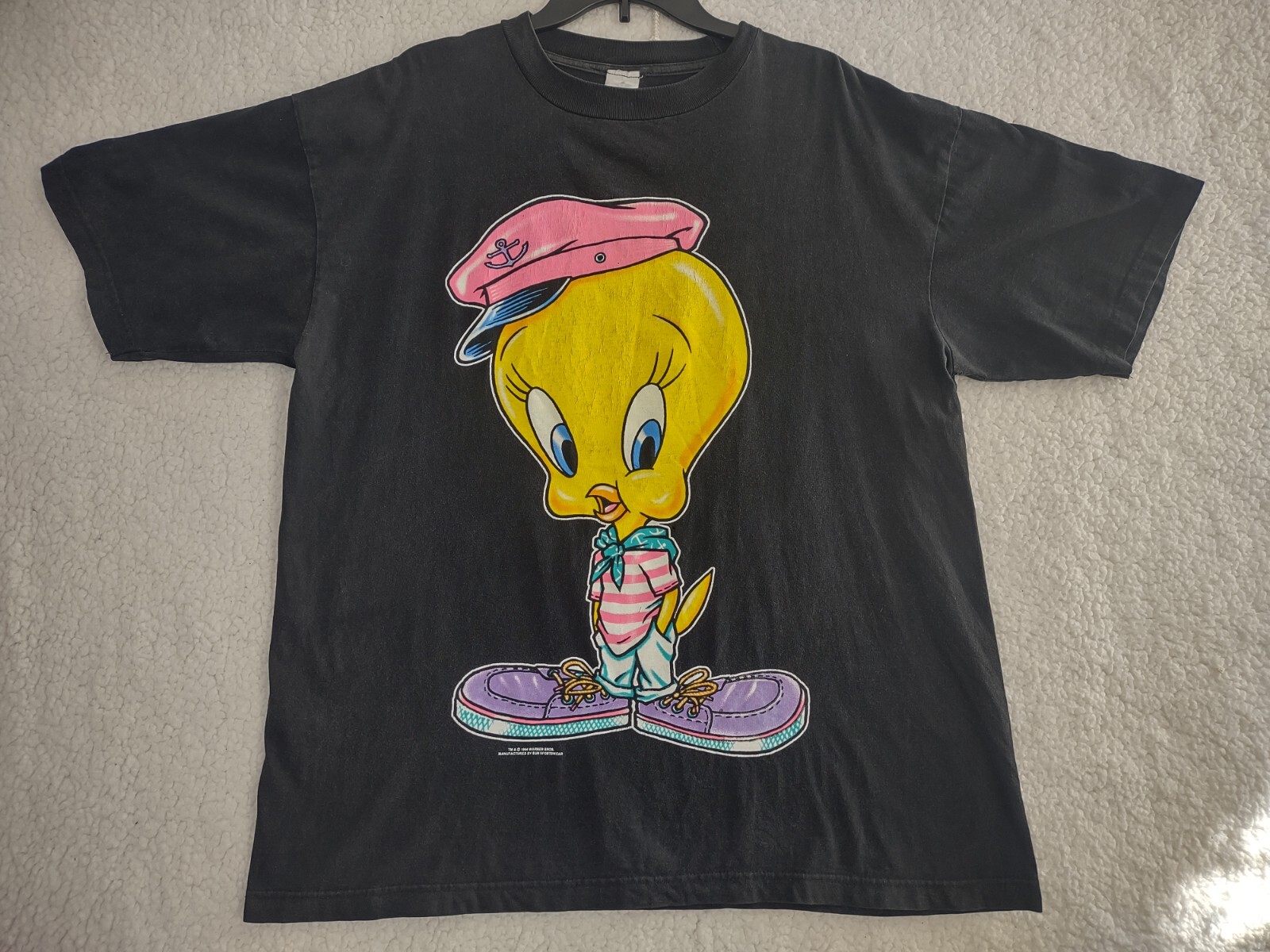 Vintage 1994 Tweety Bird Looney Tunes Large Graphics … - Gem