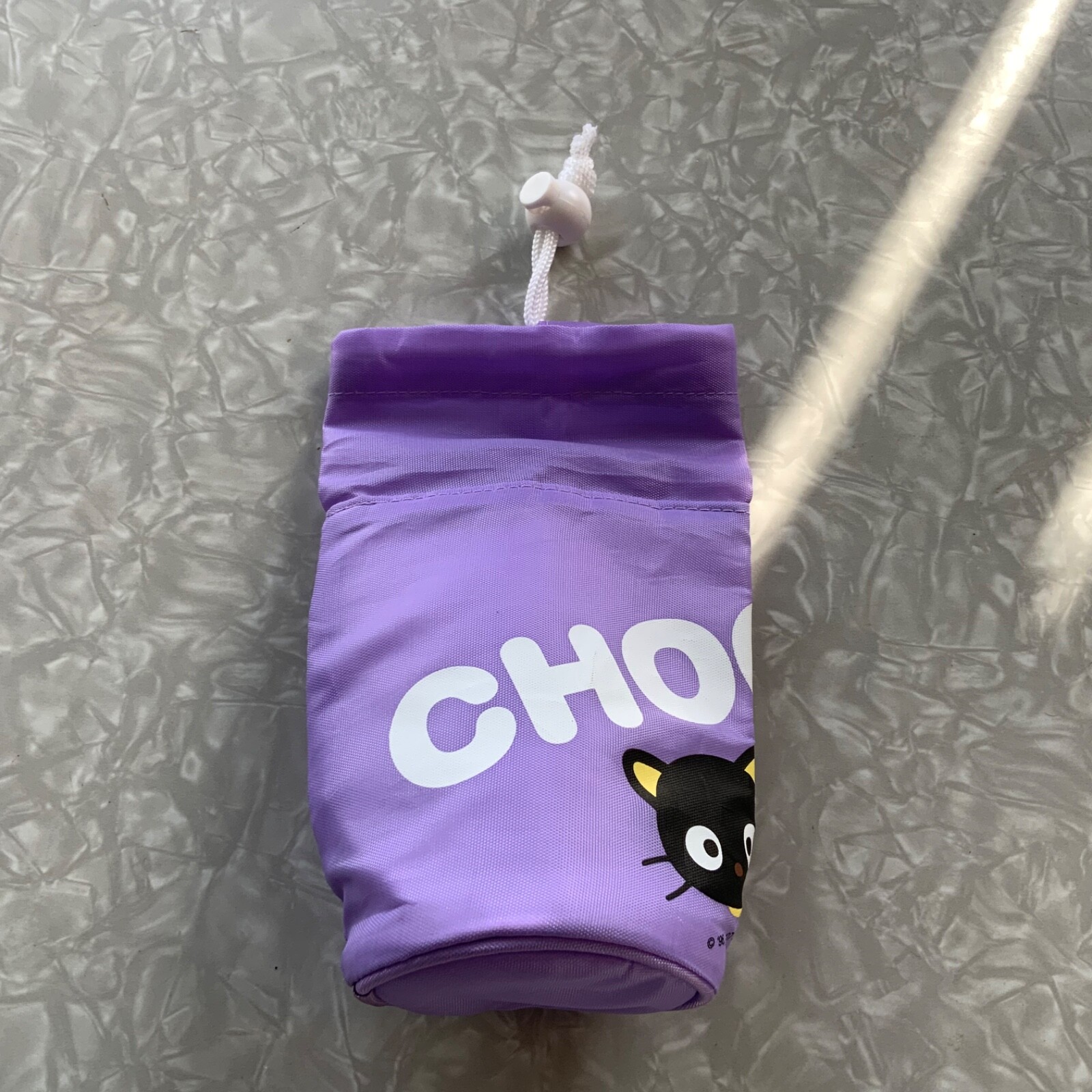 CHOCOCAT Sanrio Plastic Purple Insulated drink cup holder kozzie ...