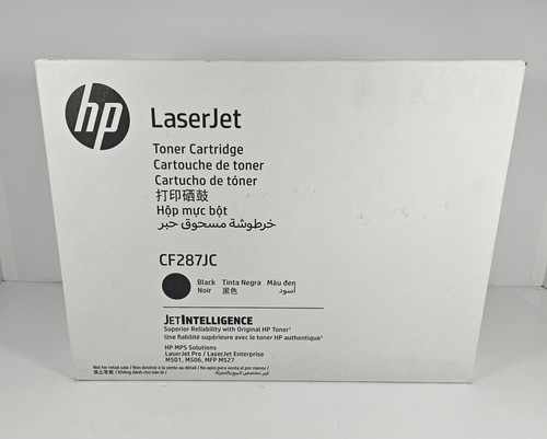 NEW SEALED! GENUINE HP 87X Black HIGH YIELD Toner CF287JC M506 M527 ...