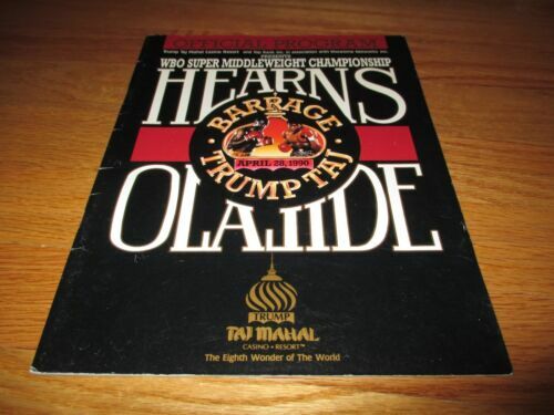 Boxing Vintage Sports Programs for sale | eBay