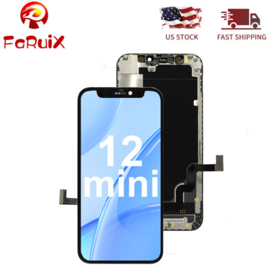 For iPhone 12 Mini Screen Replacement HD LCD Display 3D Touch Digitizer ...