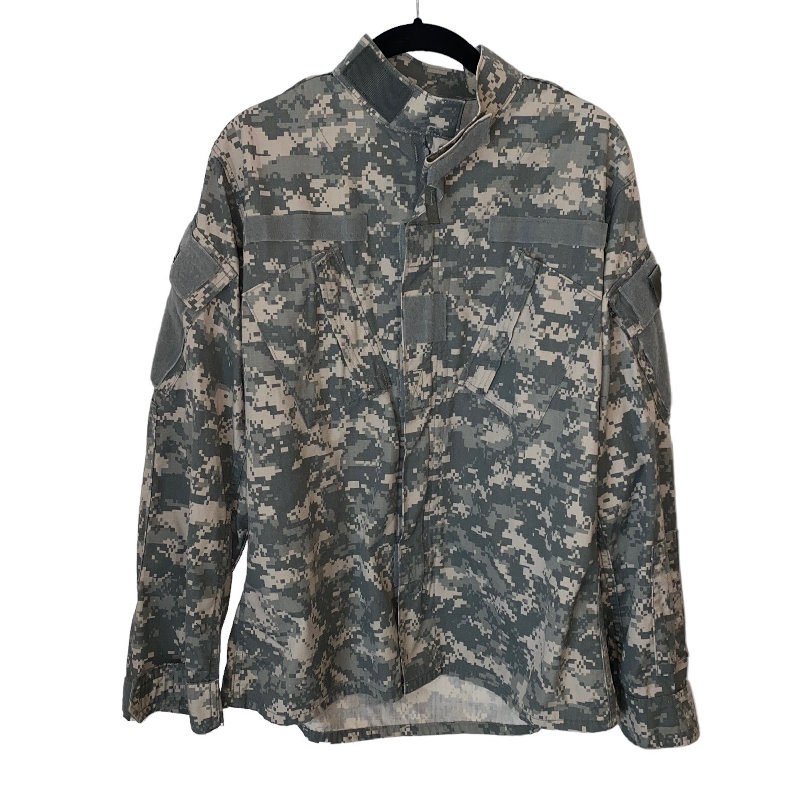 US Army Combat Uniform Coat Shirt ACU Digital Camo Non FR UCP Sz Small ...
