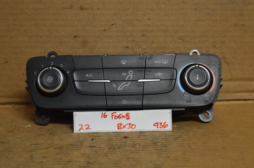 15-17 Ford Focus Temperature AC Climate F1ET19980JJ Control 936-22 bx30 ...