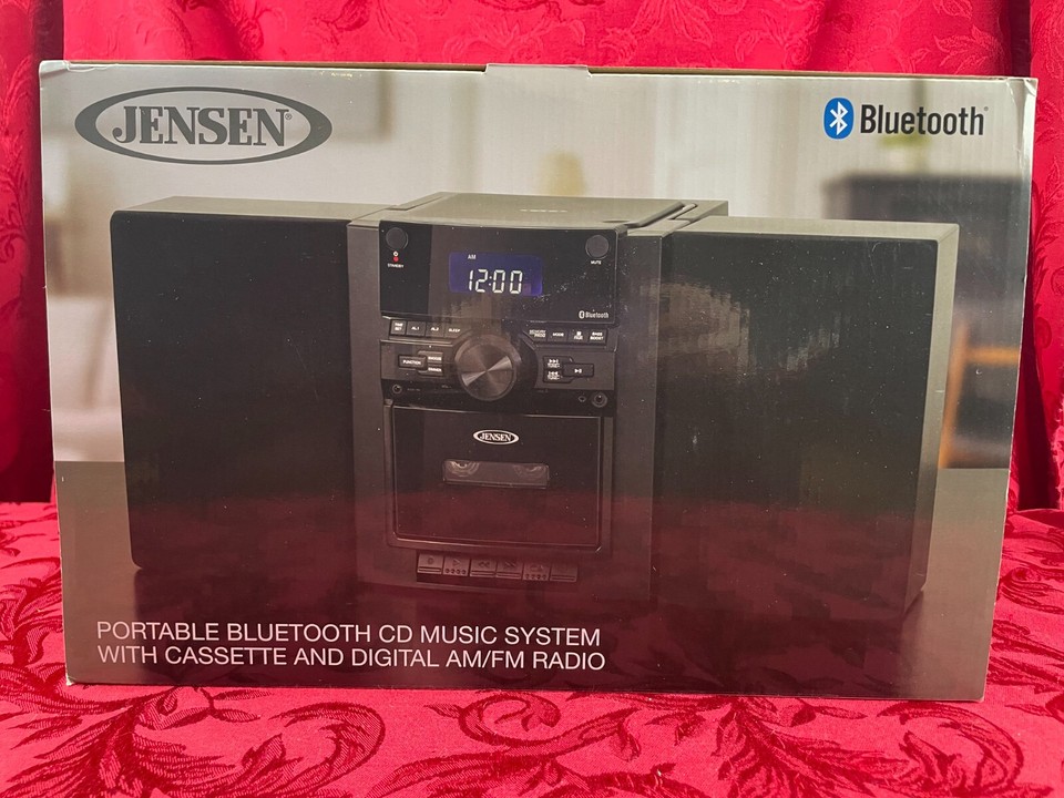 JENSEN: Bluetooth Music System (CD-785) Cassette/MP3/CD/Radio Player ...