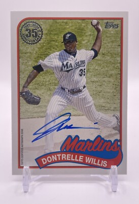Dontrelle Willis - 2024 Topps Series 1 - 1989 Baseball On-card Auto ...