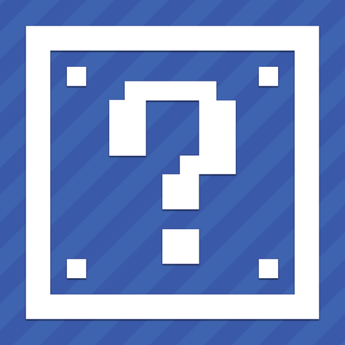 Mario Question Mark Block Vinyl Decal Sticker | eBay