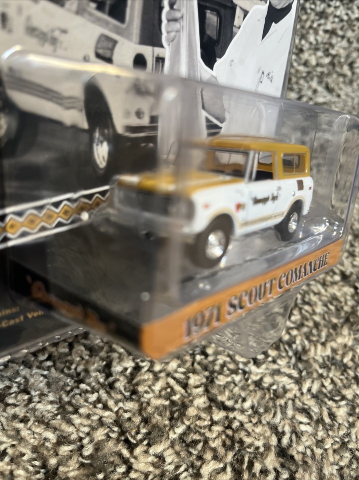 GREENLIGHT 1:64 1971 SCOUT COMANCHE GRUMPY’S TOY BILL JENKINS NEW!! | eBay