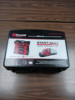 Goodall 10,000 Amp Jump Pack 12 Volt JP-12-10000 | eBay