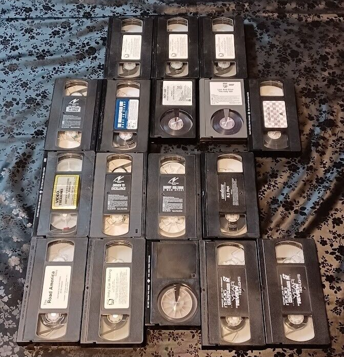 Indy Racing Car - Vintage VHS Video Collection - CART IRL Indy ...