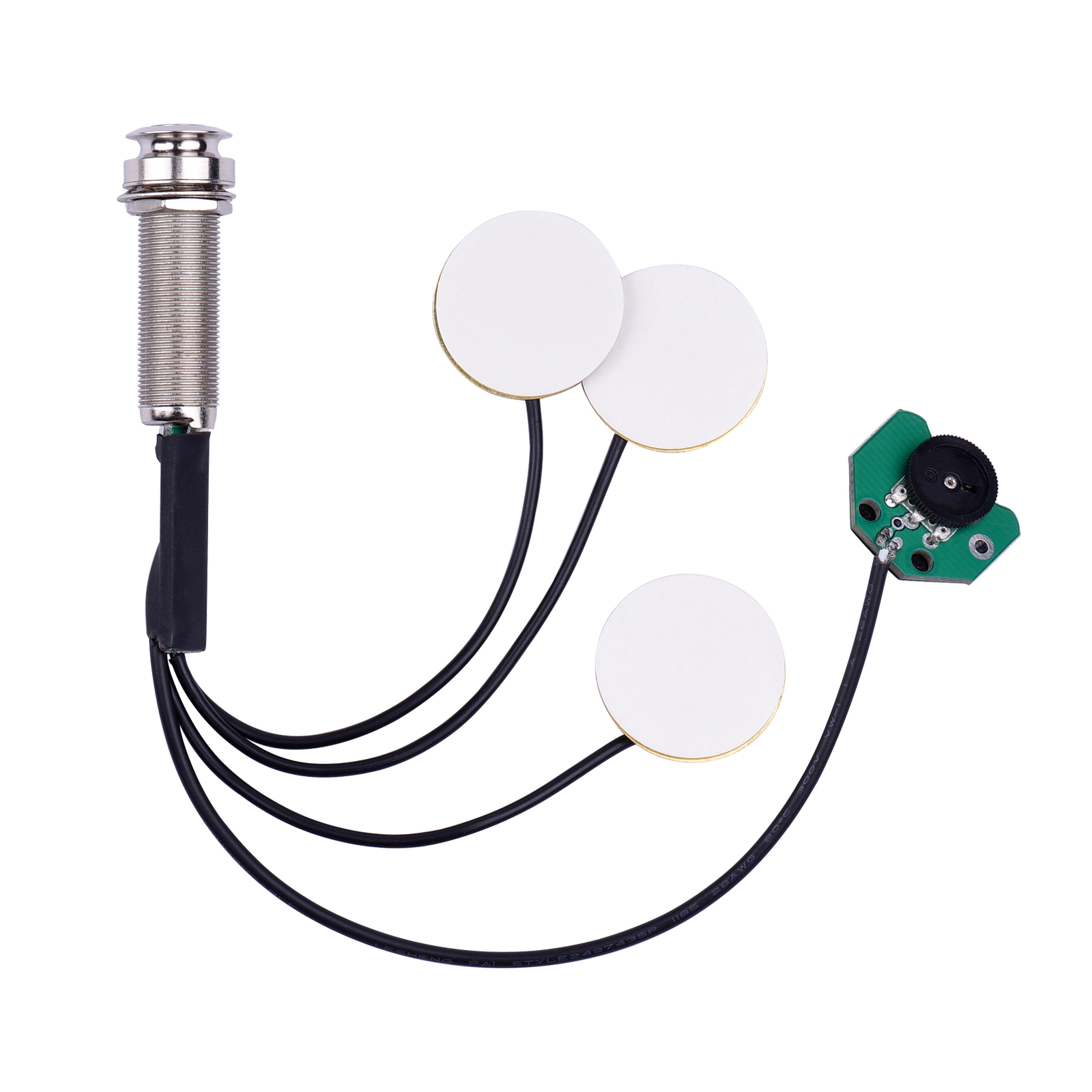 Thumb Piano Pickup Pick Transducer 6.35mm Output Jack with P7V0 | eBay ...