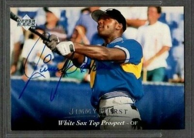 1994 Upper Deck #36 Jimmy Hurst Cannons Baseball Card Signed Autograph ...
