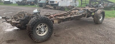 2007 Crew Cab Short Bed 4WD Rolling Chassis Frame Chevy GMC 2500HD 3.73 ...